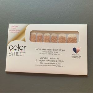 Color Street | Makeup | Color Street Coming Up Rose Gold Glitter ...